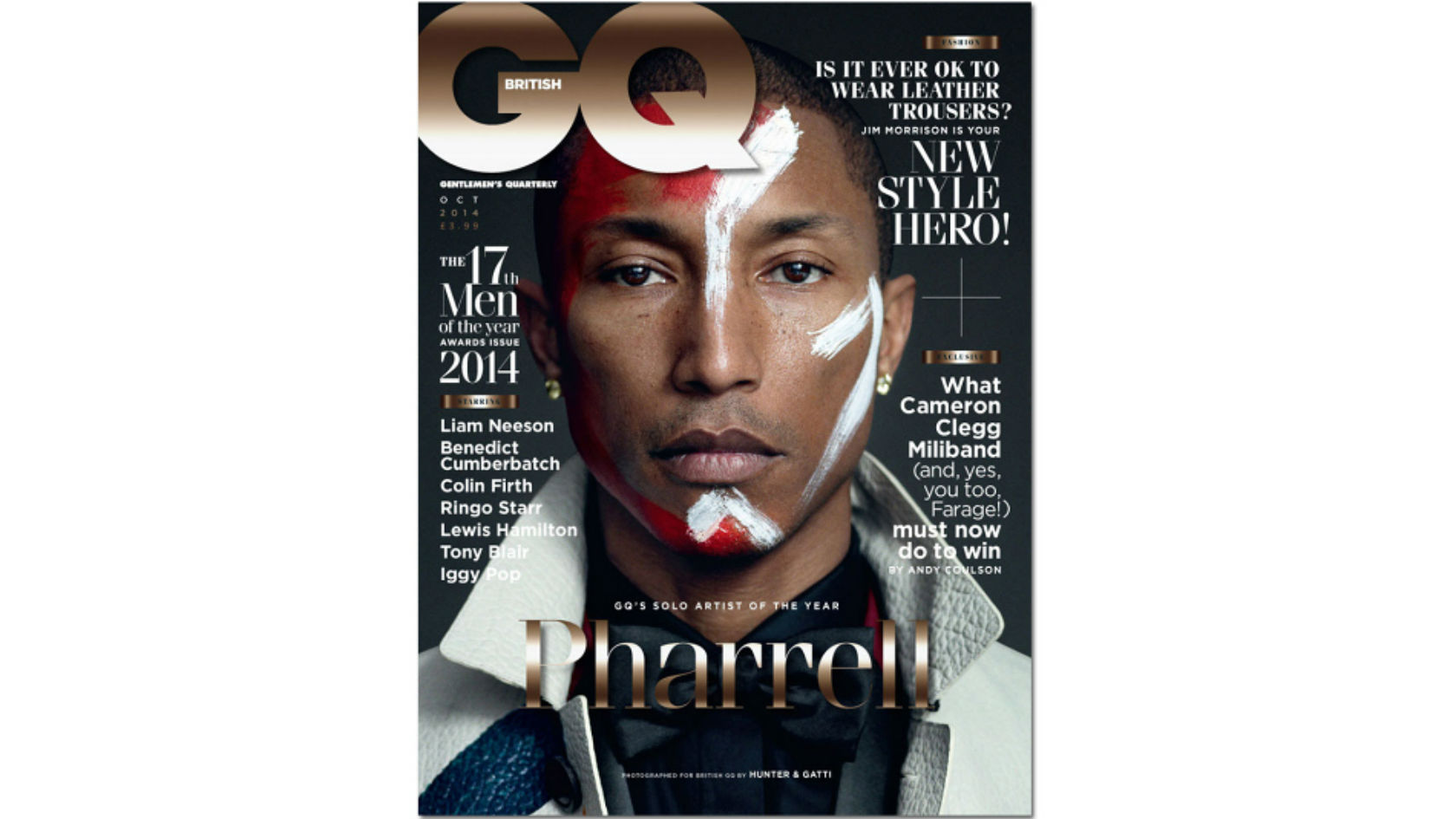 Pharrell Williams Covers GQ Magazine | lifewithoutandy
