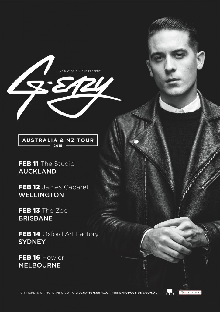 G-Eazy Announces Australian Tour For February 2015 | lifewithoutandy
