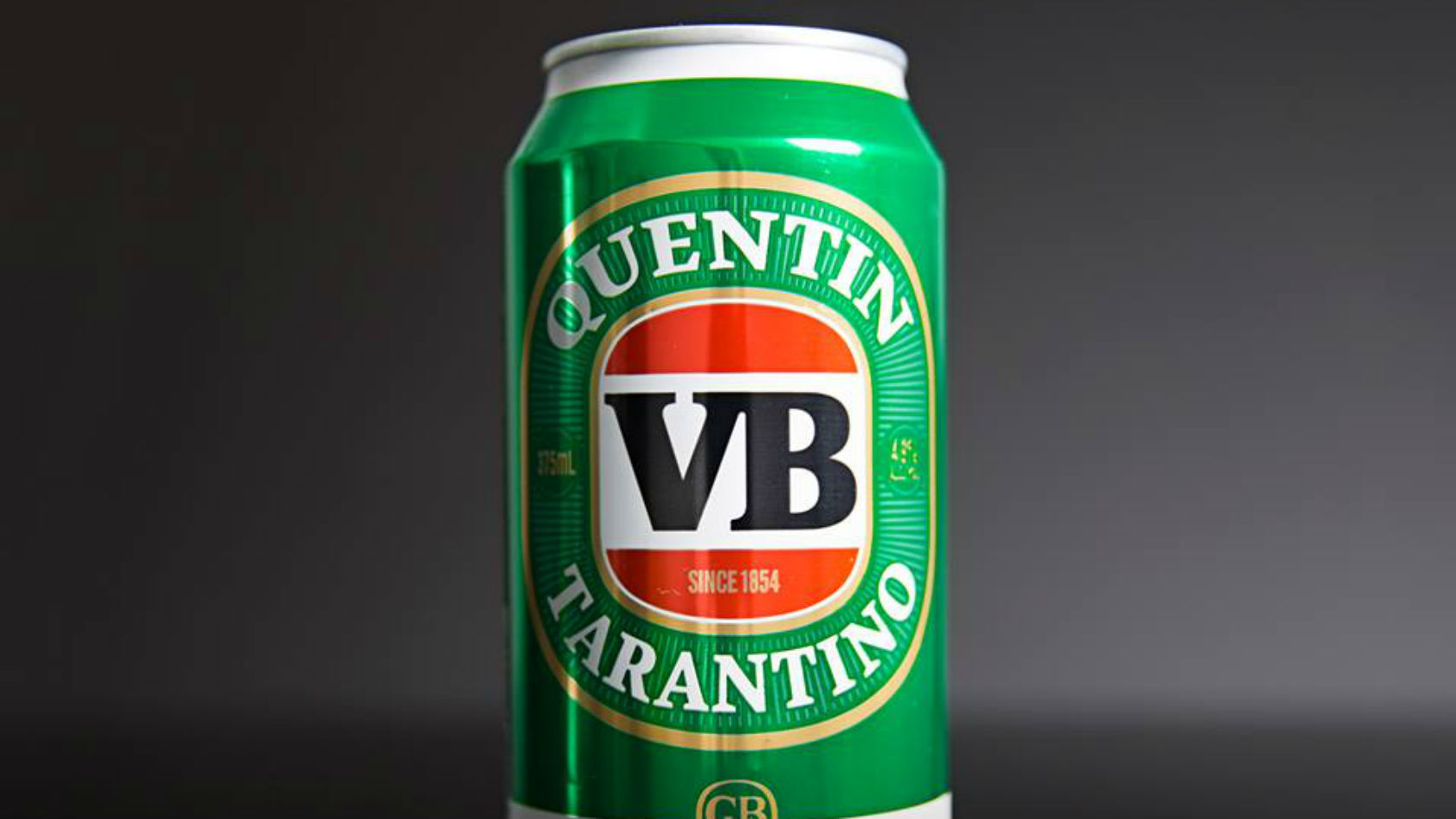 You Can Win The Very Rare Quentin Tarantino VB Can, The 'Tarantinny ...