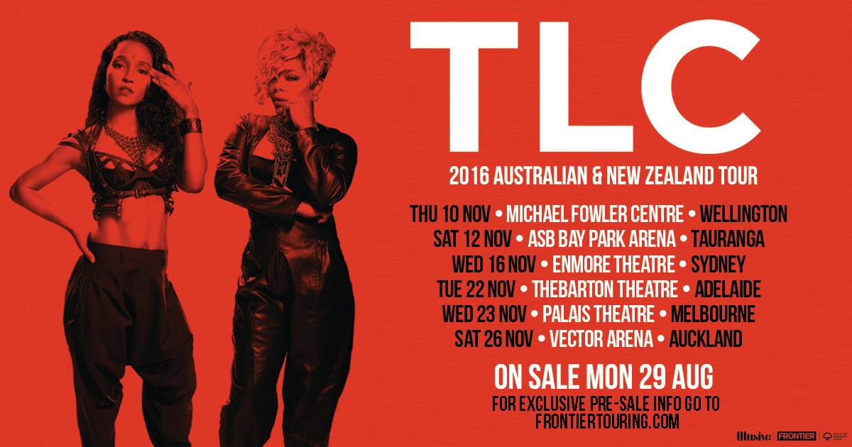 TLC Are Bringing R&B Nostalgia With An Australian Tour This November | lifewithoutandy