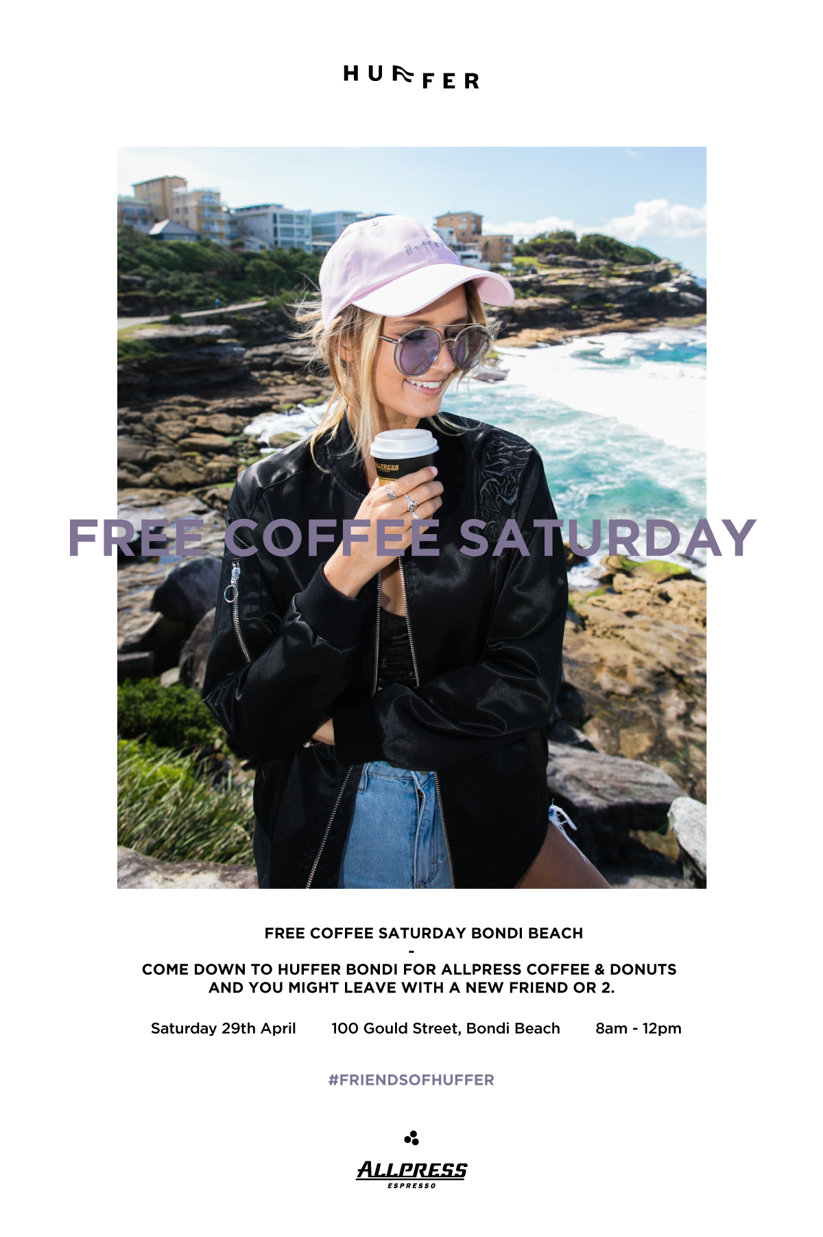 Huffer Bondi Is Serving Up Free Coffee & Donuts This Weekend ...