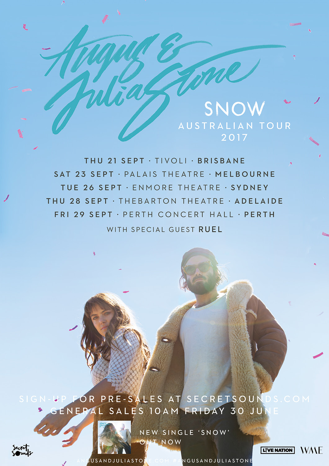 Angus & Julia Stone Announce Australian Tour For September 2017 ...