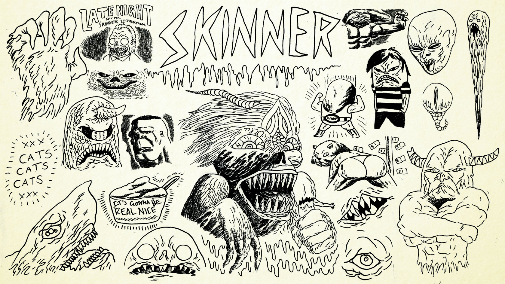 Illustrated Interview: The High Fantasy & Surrealist Horror Of Skinner ...