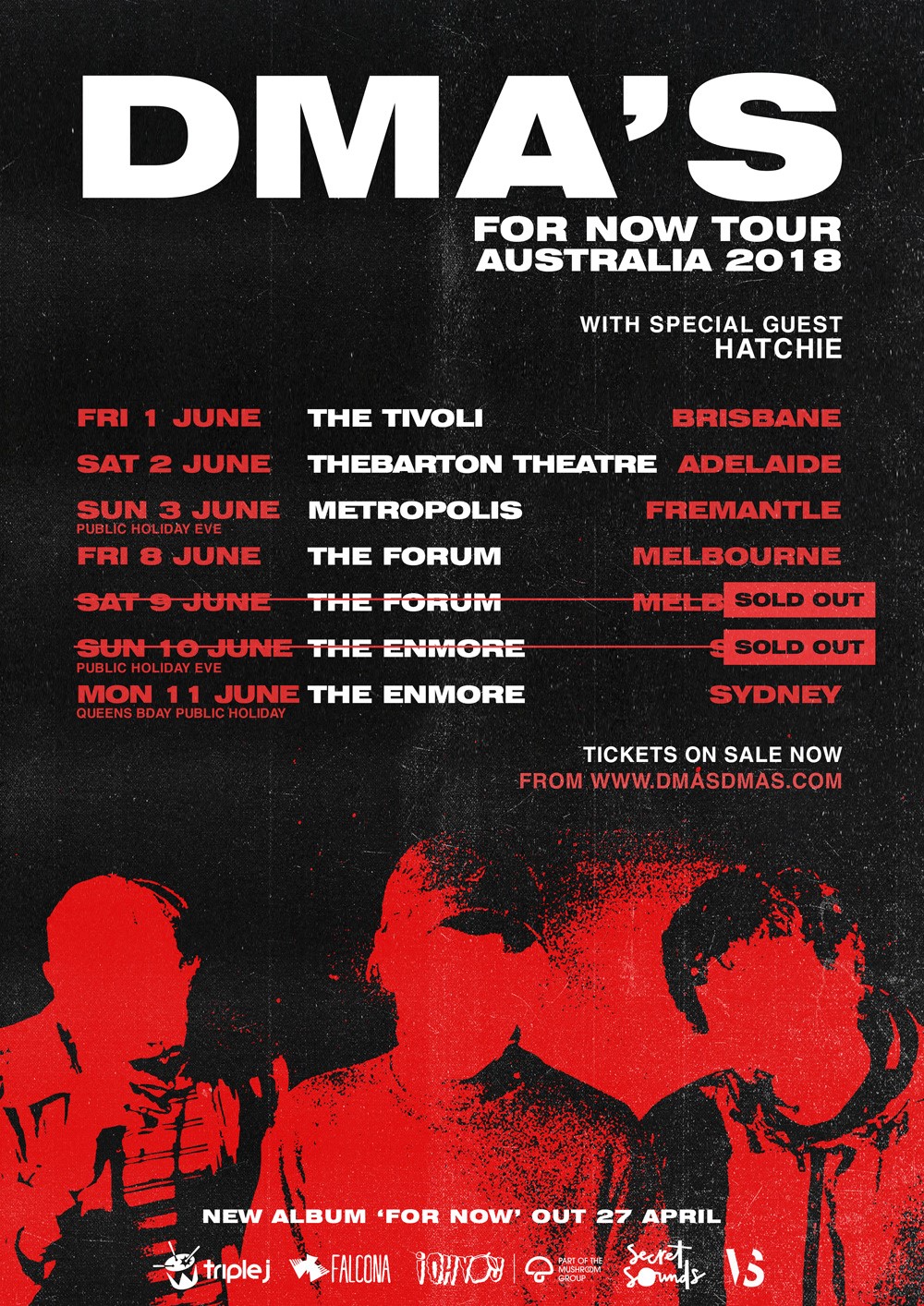 DMA's Drop New Single 'For Now' | lifewithoutandy