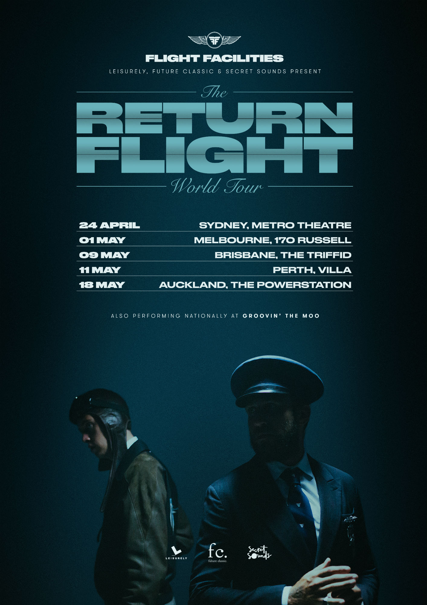 Flight Facilities Announce 'The Return Flight' Tour & Drop New Single ...