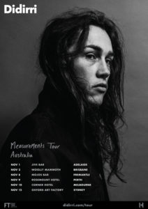 Rising Star Didirri Announces National Headline Tour | lifewithoutandy