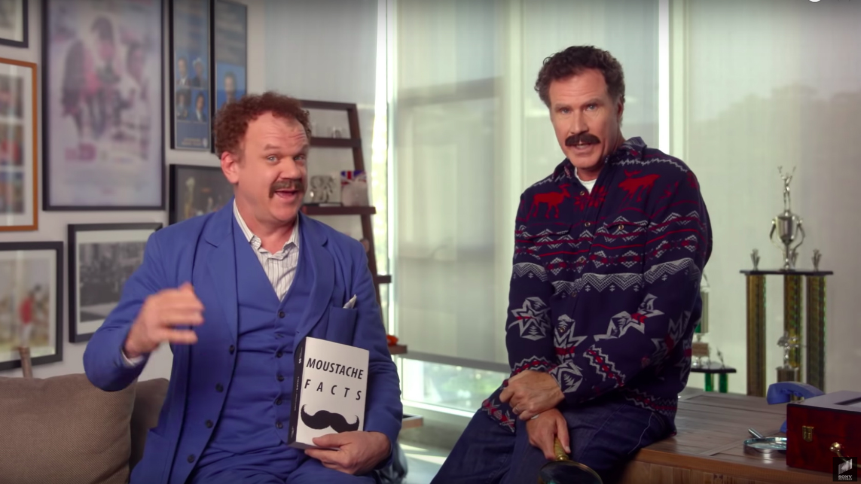 Watch: Will Ferrell & John C. Reilly Read Hilarious ‘Moustache Facts ...