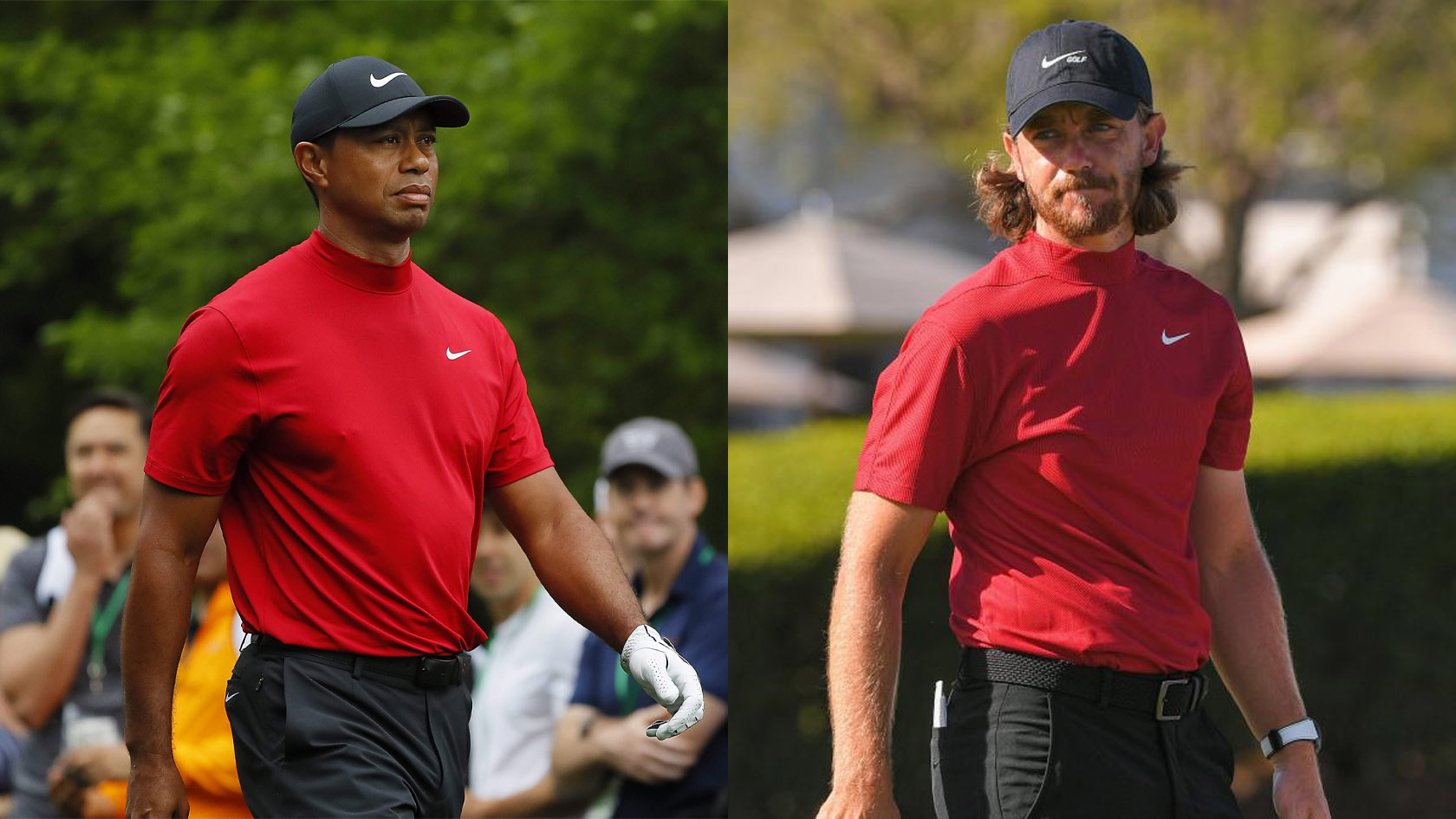 PGA Stars Honour Tiger Woods By Recreating One Of His Most Iconic Looks ...