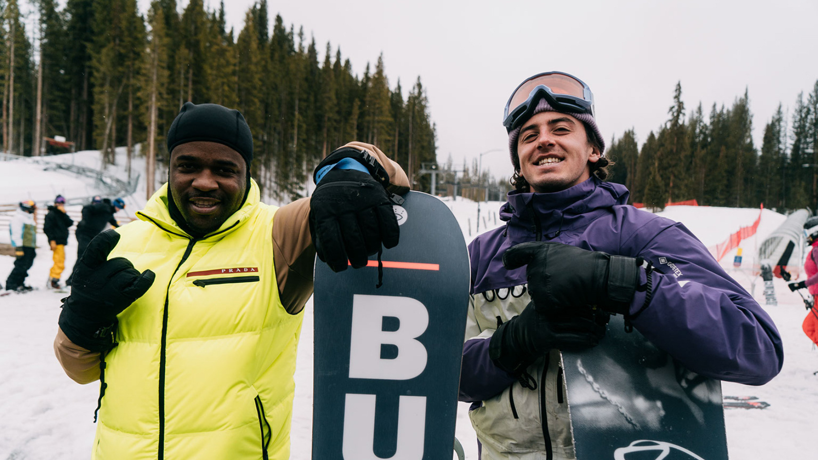 Watch: Burton Pros Give Snowboarding Lesson To… ASAP Ferg | lifewithoutandy