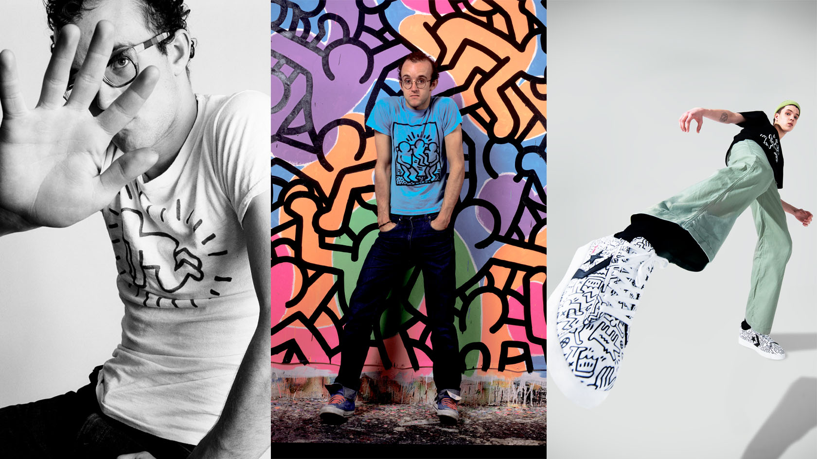 Converse Are Celebrating Keith Haring's Iconic Drawings With Footwear ...