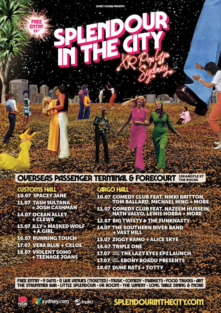 Splendour Is Coming To Sydney Harbour With 'Splendour In The City' Ft ...