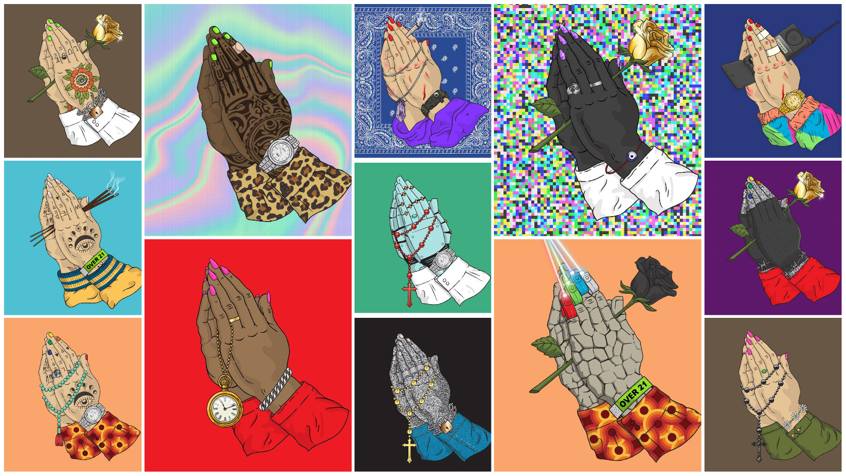 We’re Giving Away Three Praying Hands Club NFTs | lifewithoutandy