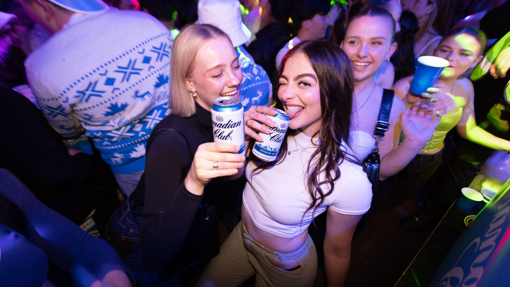 Canadian Club Bad Sweater Party @ The Golden Sheaf | lifewithoutandy