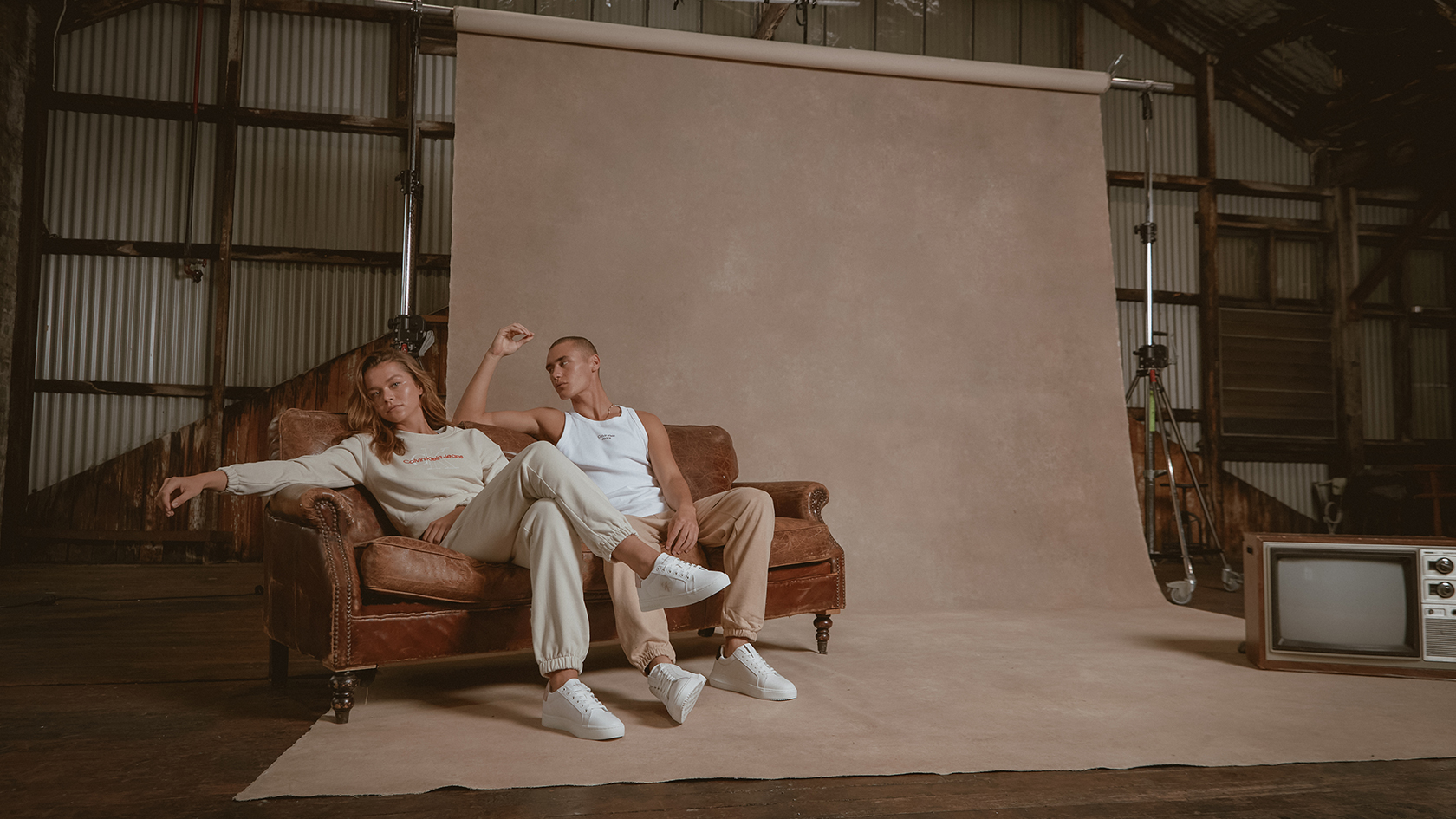 We Shot Calvin Klein’s New Recycled Cotton Sneakers With Alannah Walton ...