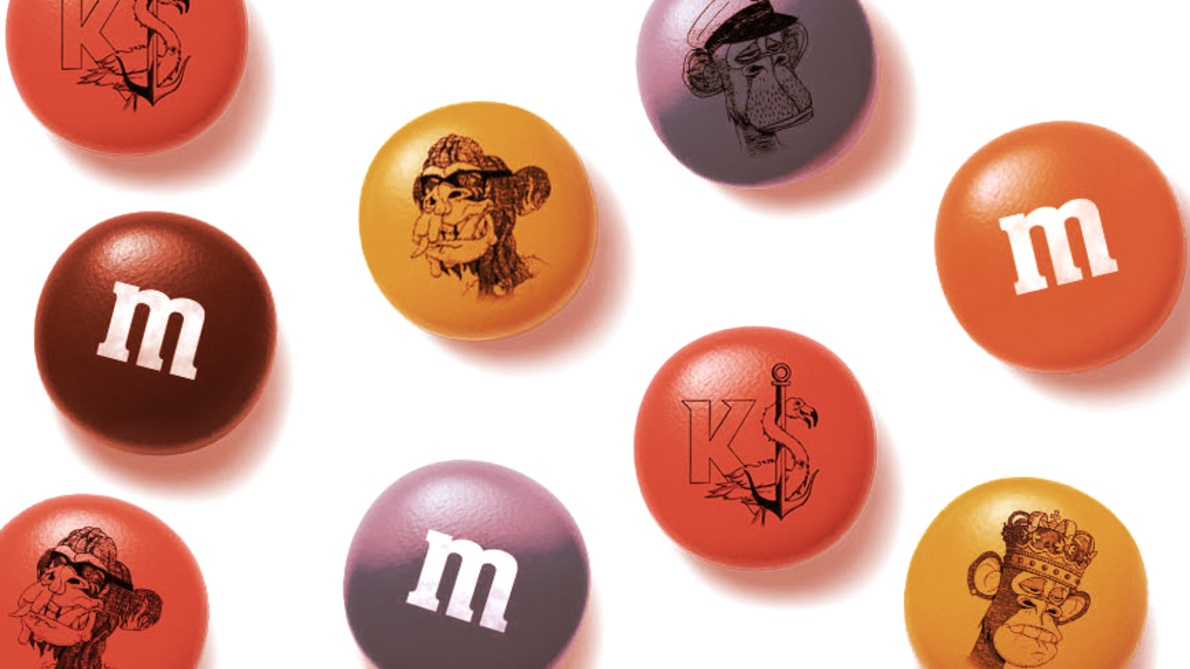 Bored Apes Have Found Their Way Onto Your M&Ms | lifewithoutandy