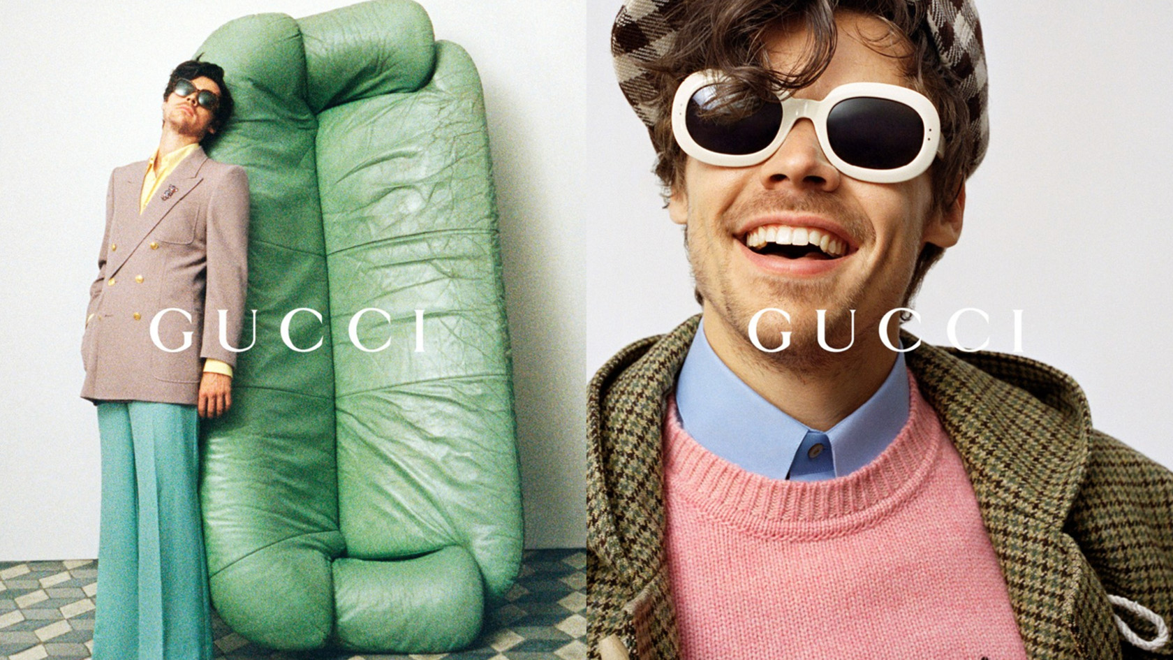 Harry Styles Lets Out His Inner Kid In New Gucci Campaign HA HA HA | lifewithoutandy