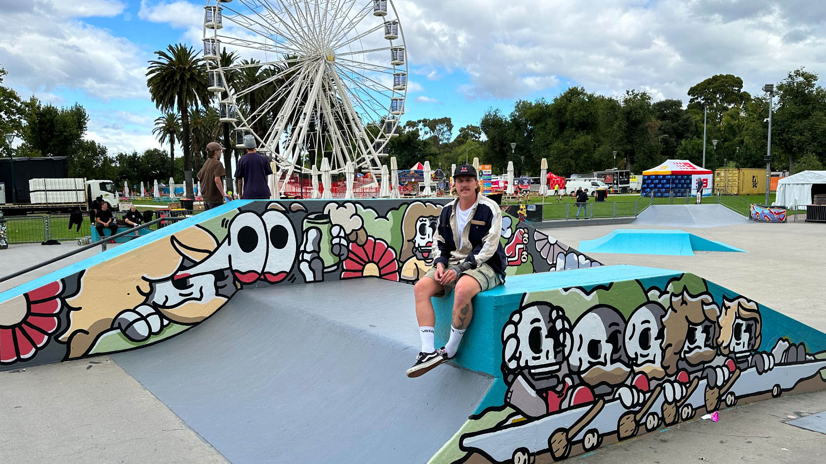Watch: Artist Jake Ross Paints Entire Skate Park In Five Days ...