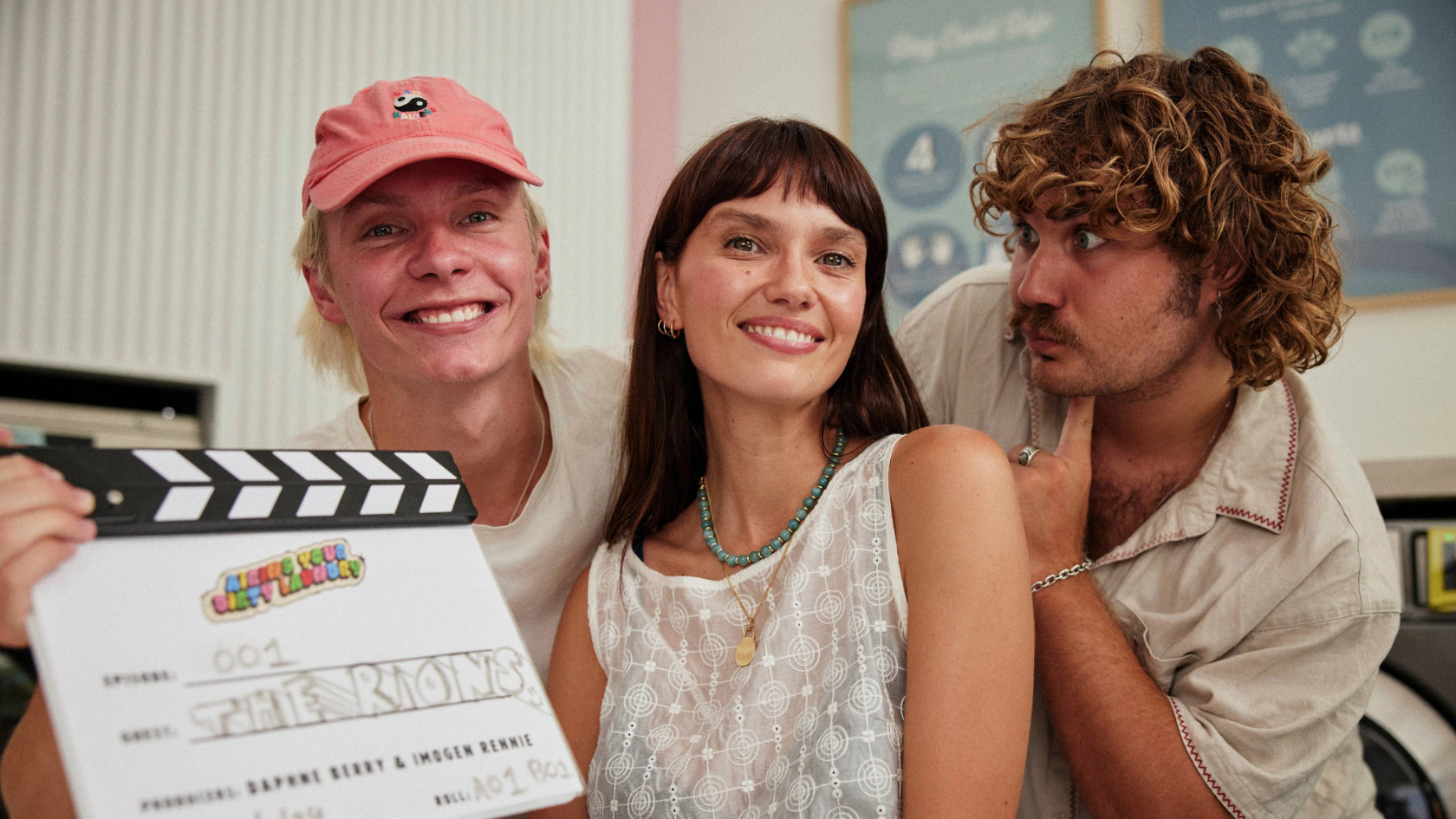 Watch: The Rions Drop In For A Soak In New Series 'Airing Your Dirty ...