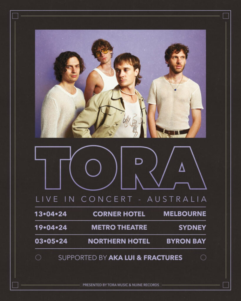 Tora Announce First Aus Shows In Four Years & Share Dreamy New Single ...