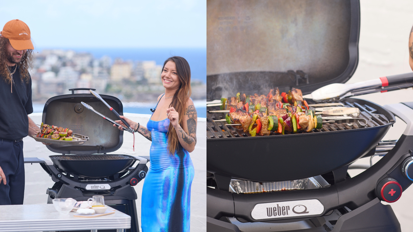 Watch: Soma Sizzles Up Some Beef Skewers On The Weber Q | lifewithoutandy